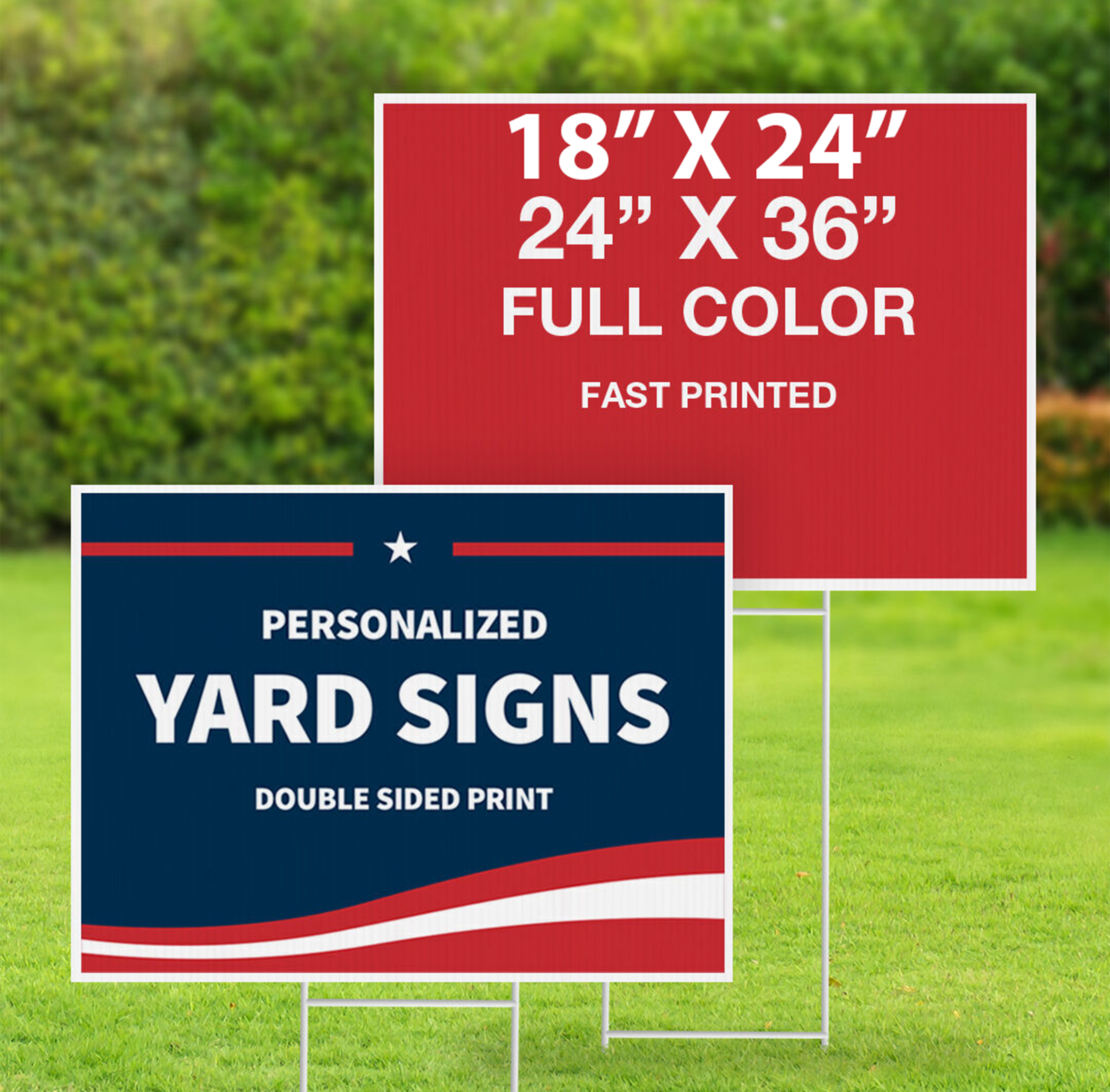 Custom Yard Signs – Let's Print Big