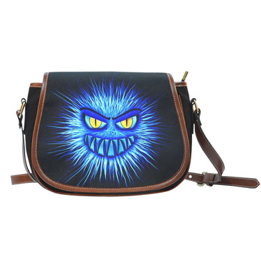Blue Monster Shoulder Saddle Bag – Let's Print Big