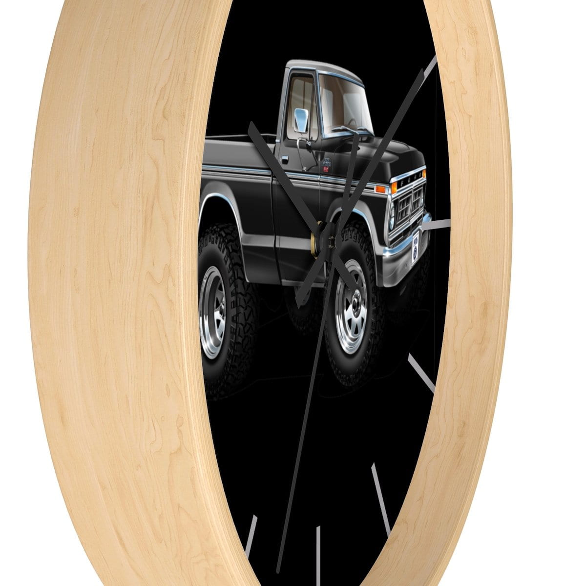 1976 F-150 Ranger XLT 4x4 Pickup Truck Wall clock – Let's Print Big