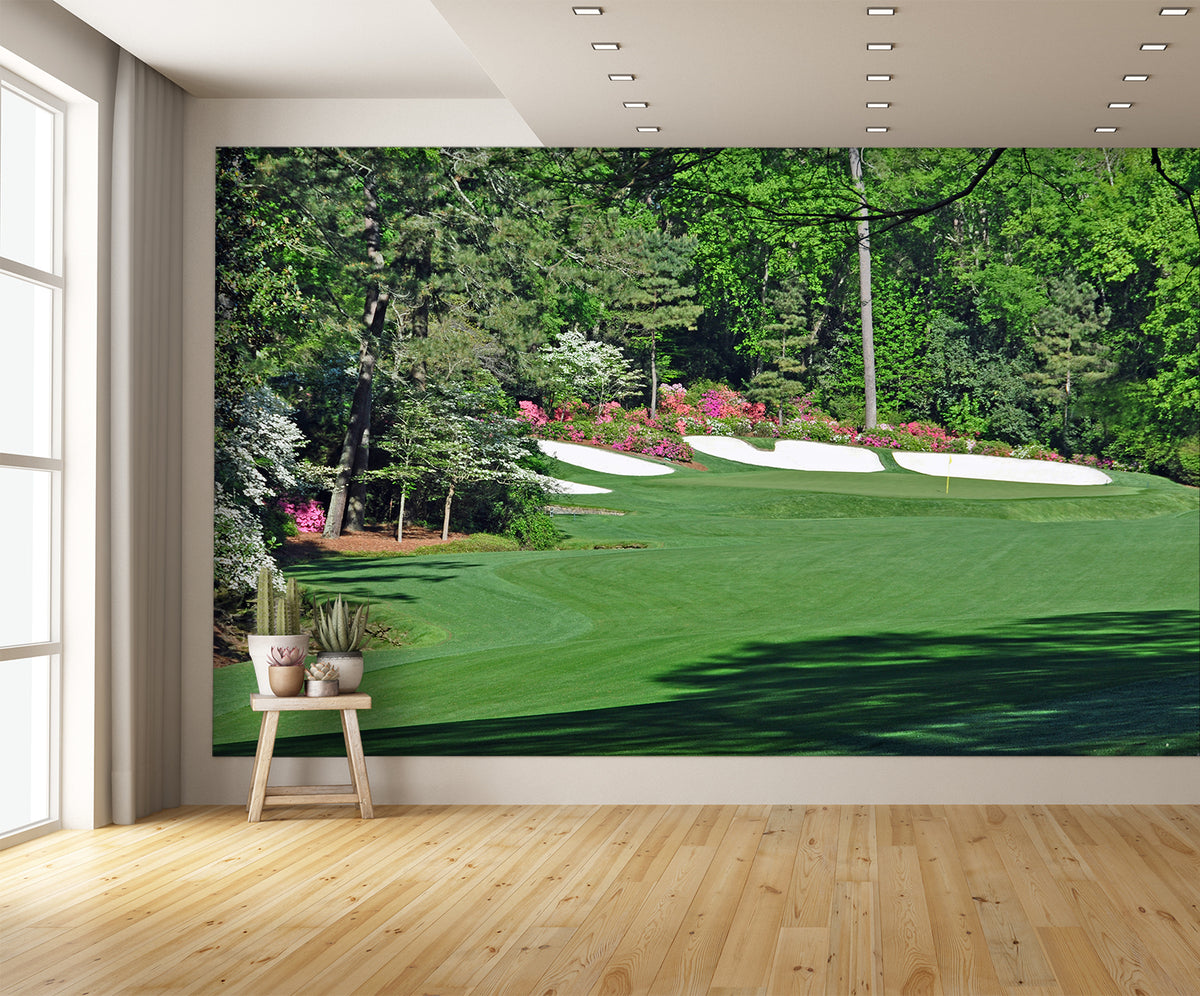Augusta National Golf Club Golf Course Wallpaper Mural – Let's Print Big