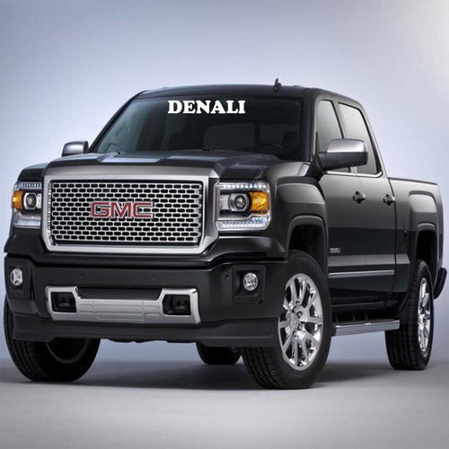 Windshield Decal Denali Banner Decal Sticker – Let's Print Big