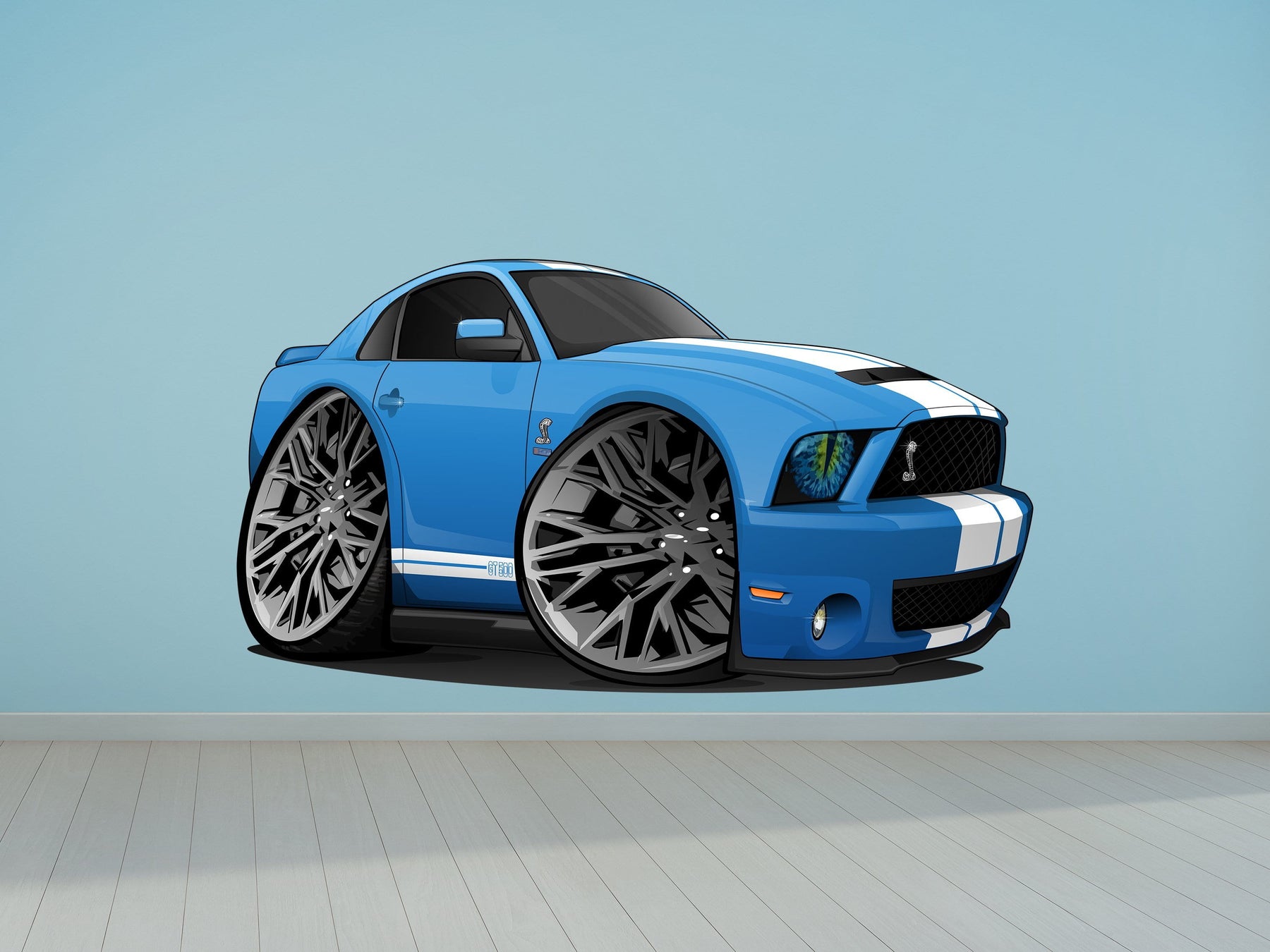 Turn Your Vehicle into a Cartoon Caricature Design – Let's Print Big