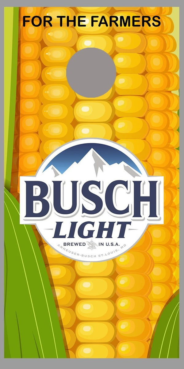 Busch Light Cornhole Graphics For the Farmers Decal Wrap – Let's Print Big