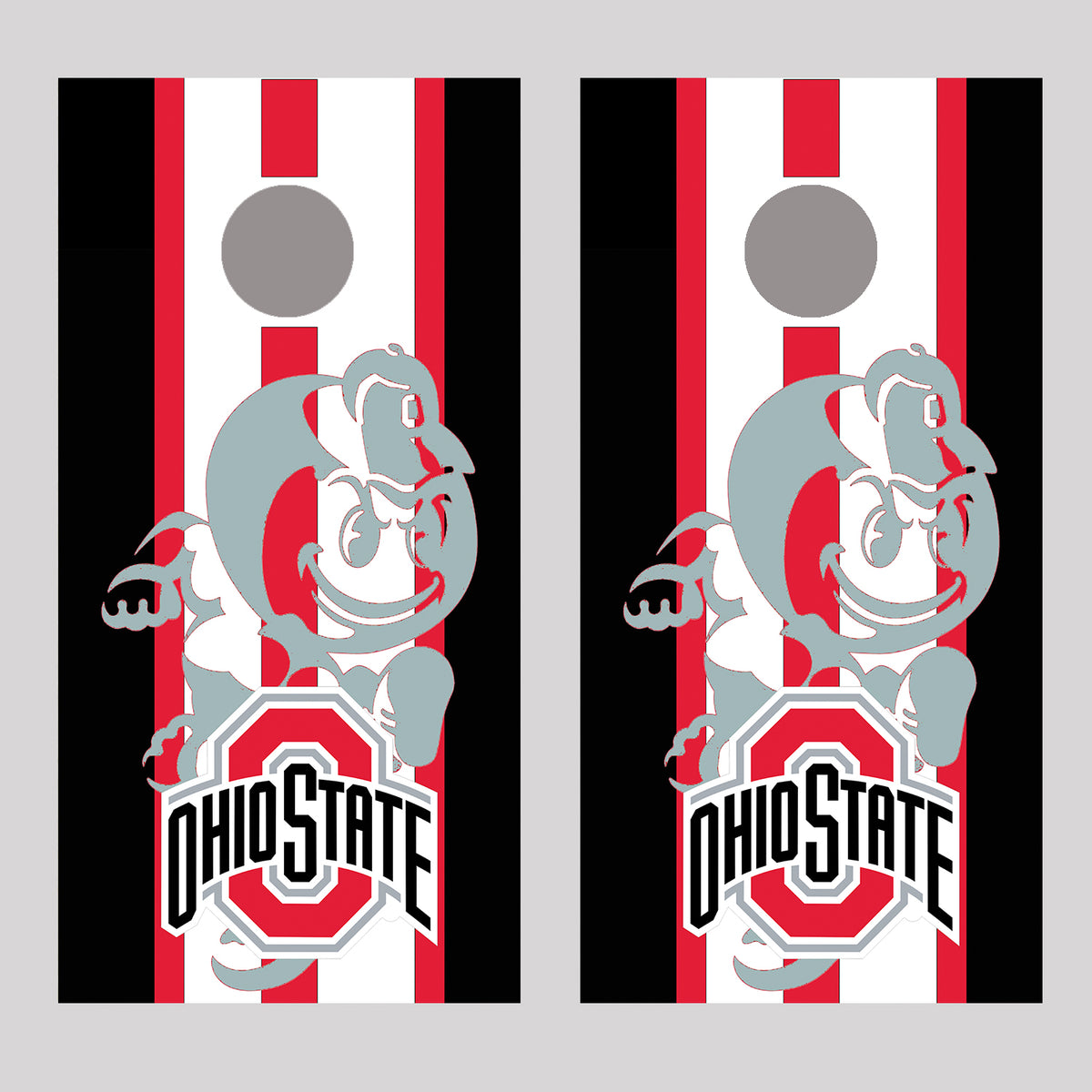OSU Bruce 2 Design Cornhole Board Decal Wraps - 150662 – Let's Print Big