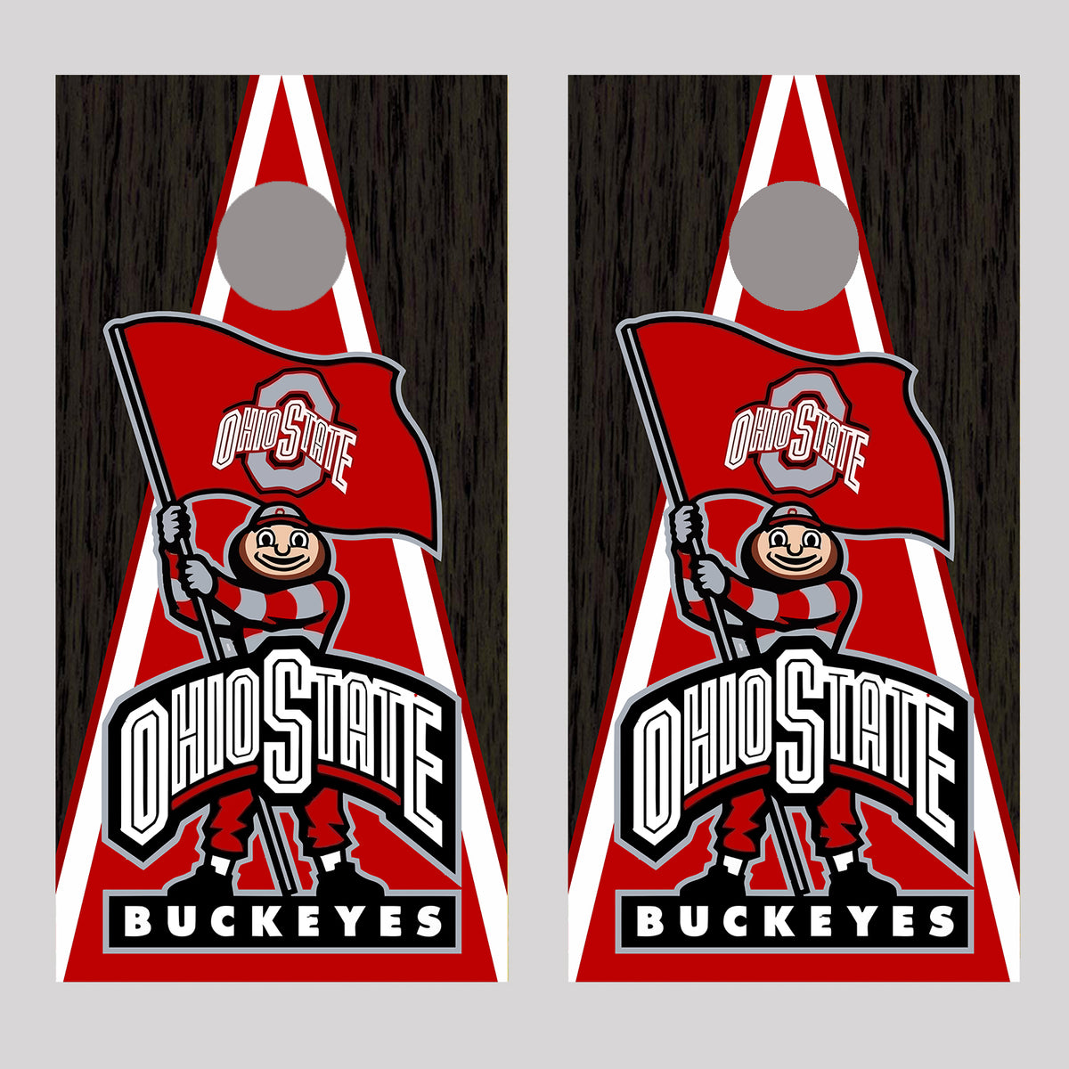 OSU Brutus Onyx Black Design Cornhole Board Decal Wraps - 150660 – Let ...