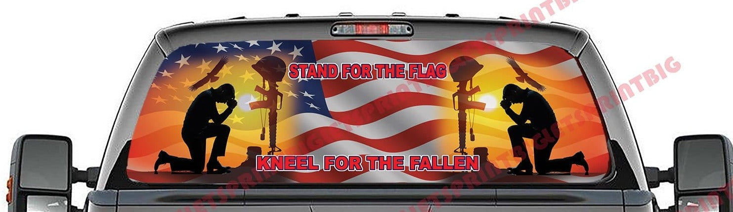 rear window pickup truck graphics – Let's Print Big