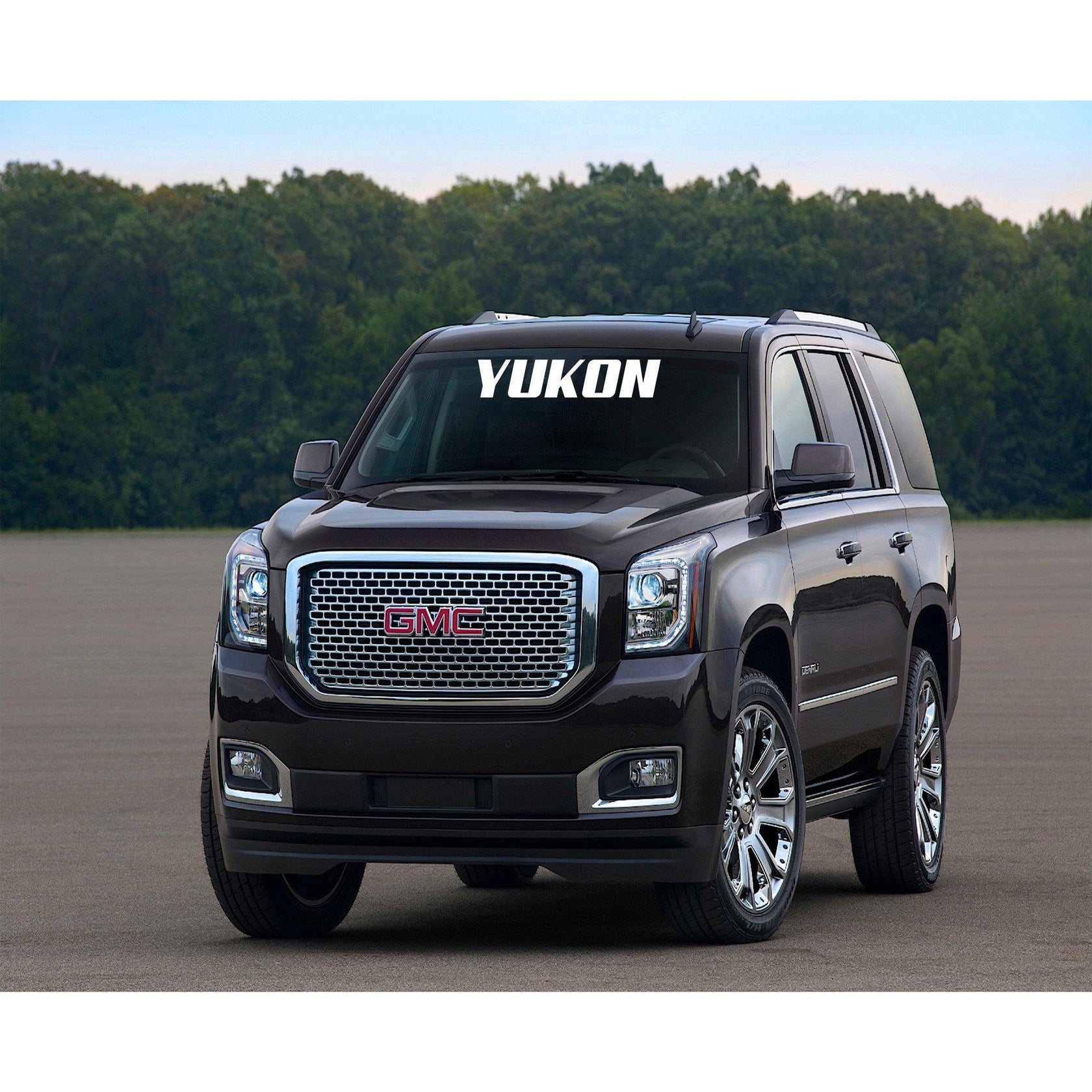 Windshield Decal "YUKON" – Let's Print Big