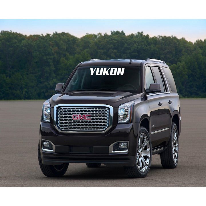 Windshield Decal "YUKON" – Let's Print Big