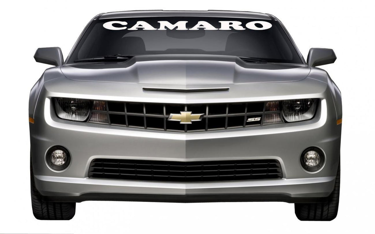 Windshield Decal "CAMARO" – Let's Print Big