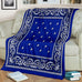 Crip Blue Premium Blanket – Let's Print Big
